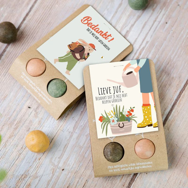 Blossombs - Bloembommen - set Bedankt (2 st) – maison KOOS
